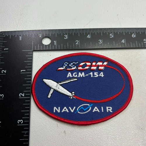 US Navy JSOW JOINT STANDOFF WEAPON AGM 154 NAV AIR Patch military 49TZ ...