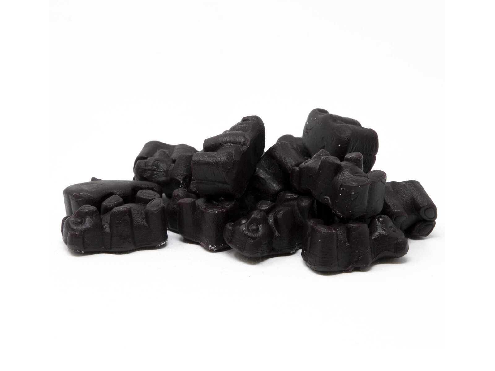 Zachary 2 lb BLACK LICORICE JUJU BEARS Anise Flavor Jelly Gummy Gummi ...