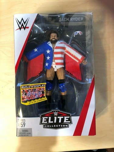 WWE Elite Collection ZACK RYDER Wrestling Action Figure Series #59 NEW ...