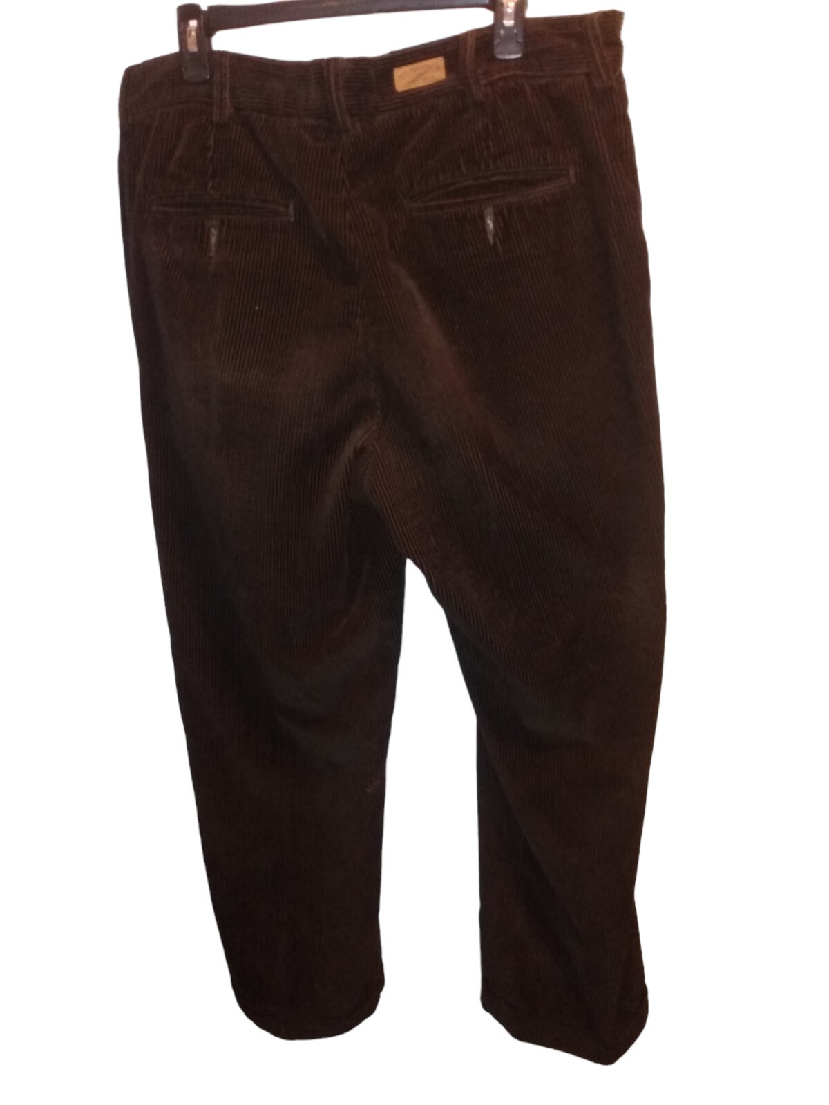 C C Filson Seattle Corduroy Pants Dark Brown Pleated … - Gem