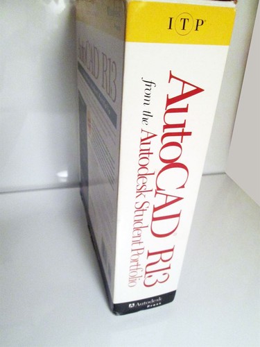 Autocad R13 R13c4 & Autovision R2c4 Software w/Manuals Boxed Vintage ...