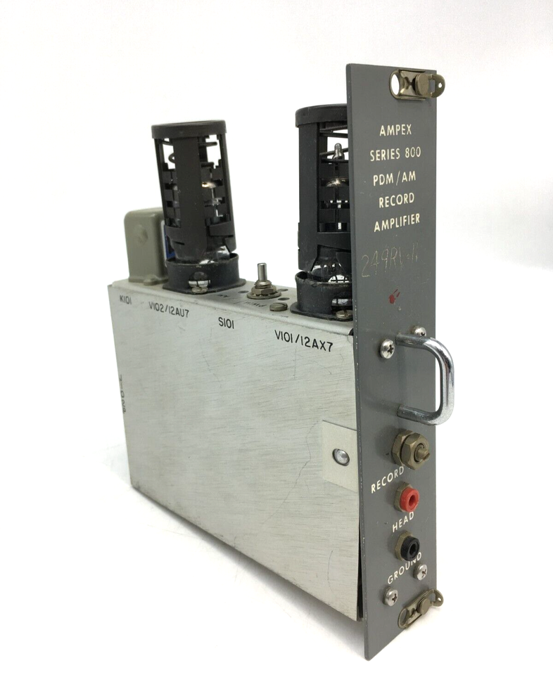 AMPEX SERIES 800 PWM/AM RECORD AMPLIFIER TUBES PREAMP MODULES FROM ...