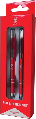 Liverpool FC Pen & Pencil Set - Football Gift Official License Back To ...