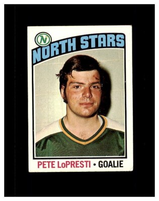 1976-77 TOPPS HOCKEY PETE LOPRESTI ROOKIE #184 NORTH STARS | eBay