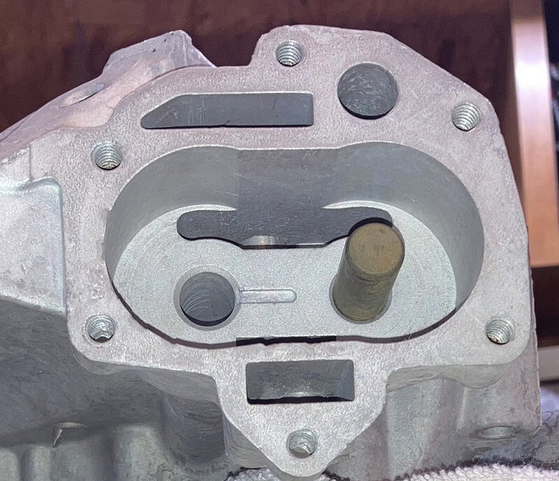 67-71 buick 400 430 455 rebuilt timing cover (early style with 1/2" oil ...