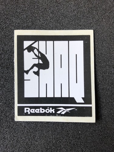 Shaq Reebok Sticker Logo Shaquille O’Neal ULTRA RARE | eBay