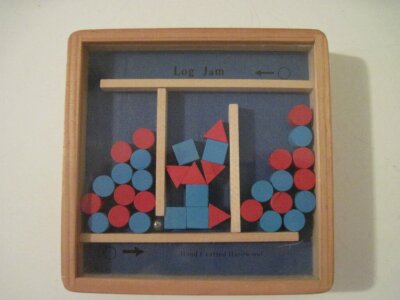 Log Jam Puzzle Perfect Travel Game Portable Challenging Handcrafted ...