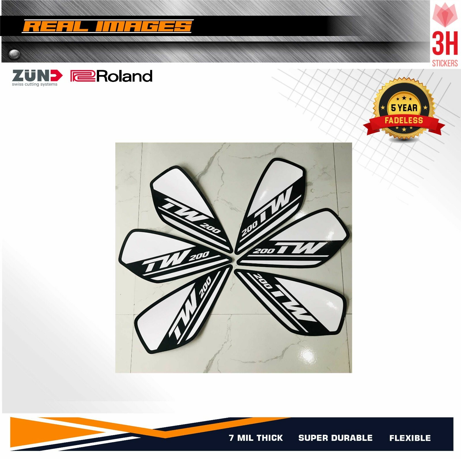 Graphics for Yamaha TW 200 TW200 decal sticker graphics | eBay