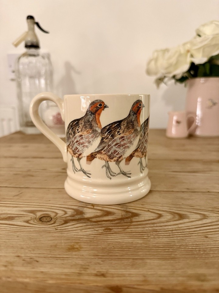 Emma Bridgewater Grey Partridge 1/2 Pint Mug Never Used | eBay UK