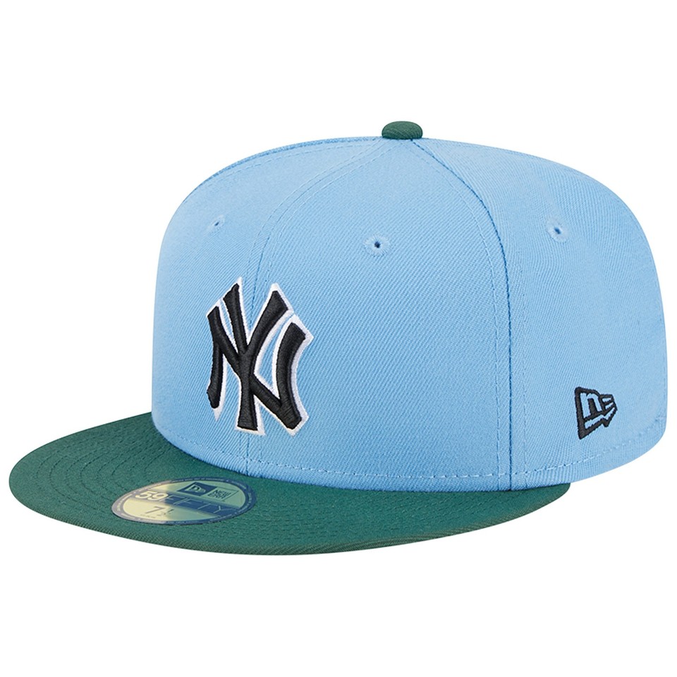 Men's New Era Sky Blue/Cilantro New York Yankees 2000 Subway Series ...