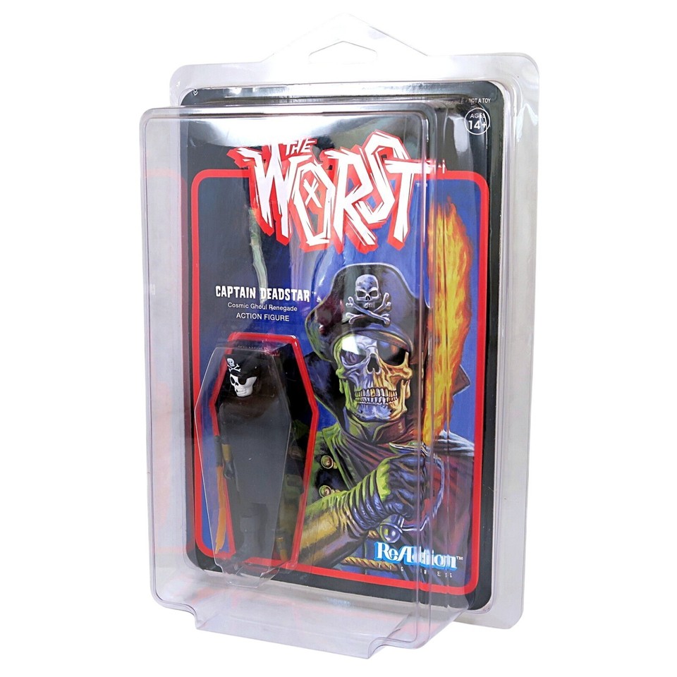 Captain Deadstar – The Worst Wave 2 Super7 ReAction Figure Black ...