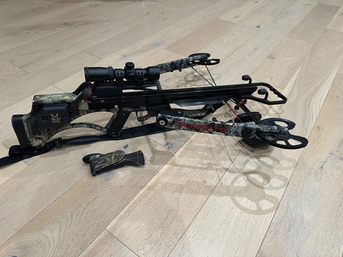 Scorpyd Orion 150 # Crossbow with Hawke Scope ACU Draw Broken Tab | eBay