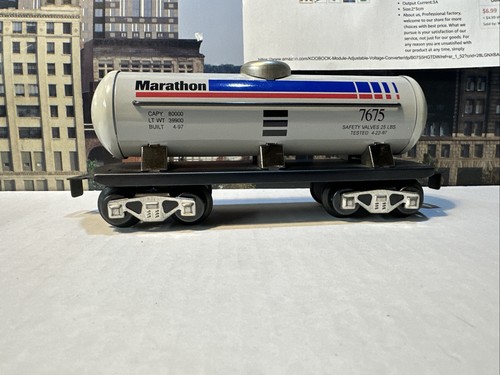Modern Marx O Scale Marathon Oil Tank Car. No OB | eBay