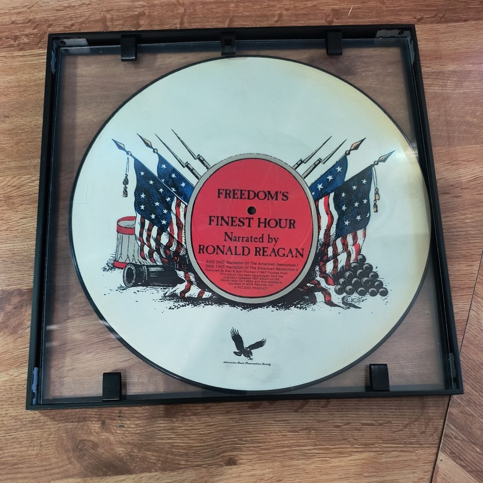 Ronald REAGAN / Vinyl Record Freedom's Finest Hour The Story of the ...