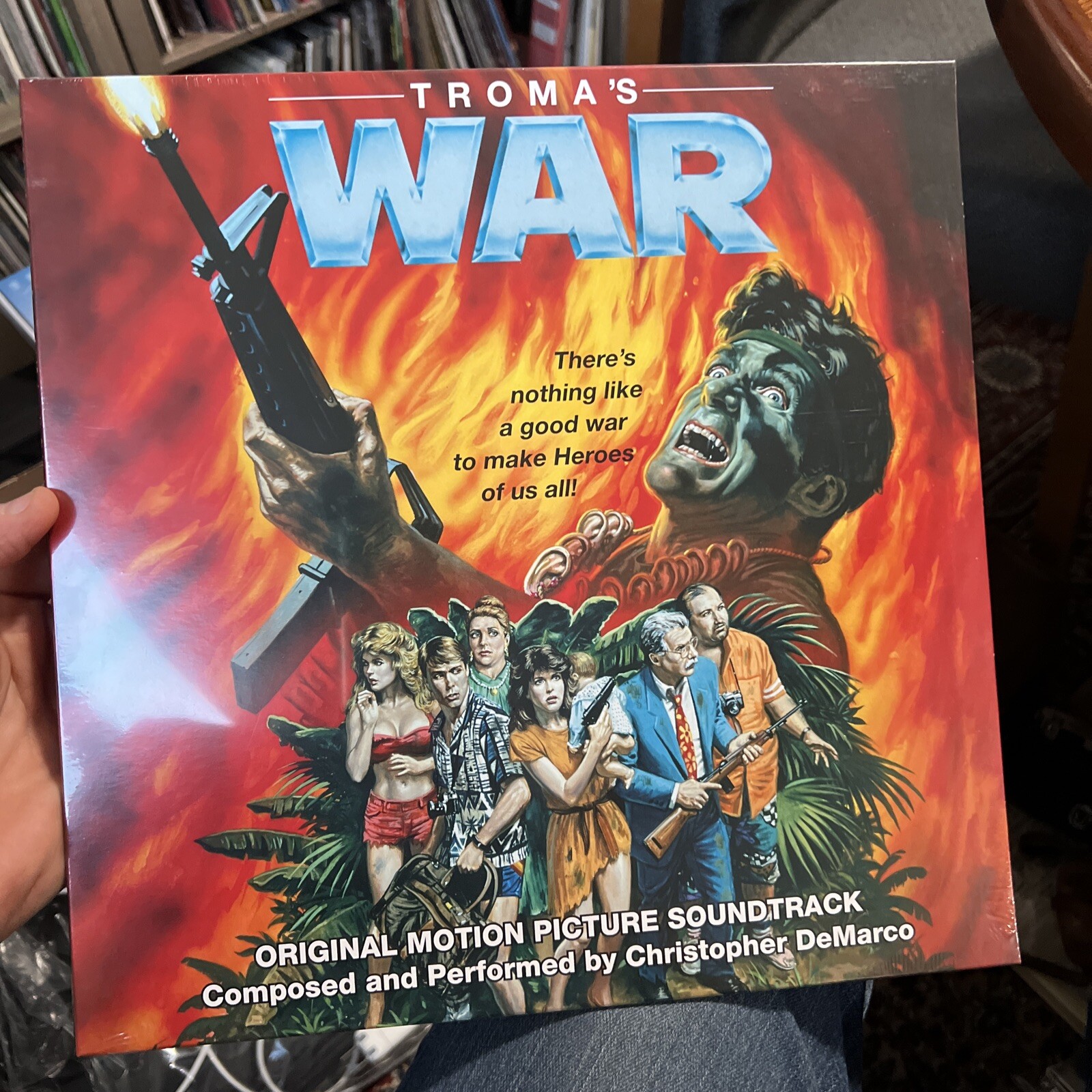 Troma’s War Original Motion Picture Soundtrack LP On Splattered Color ...