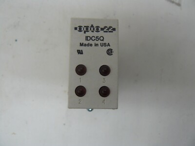 Opto 22 IDC5Q Quad Pak 4-channel AC/DC Input 12–32 VAC/10–32 VDC 5 VDC ...