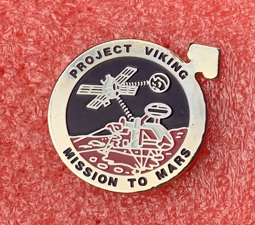 T32 Pins NASA PROJECT VIKING MISSION TO MARS Insignia patch vintage ...