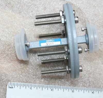 New Waveline 1168 RF Microwave Waveguide Bulkhead Flange WR-22 33.0-50. ...