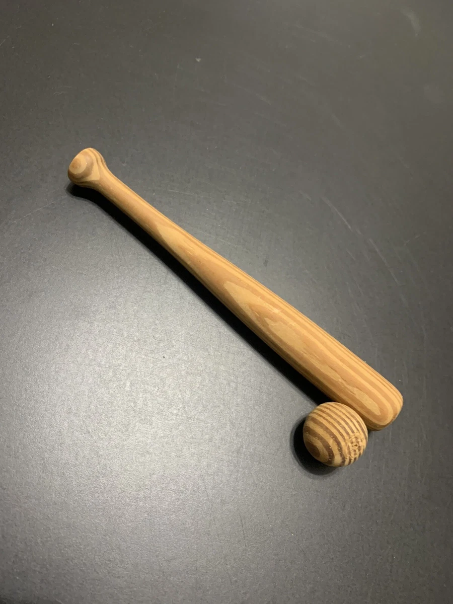 Plain Wooden Baseball Bat