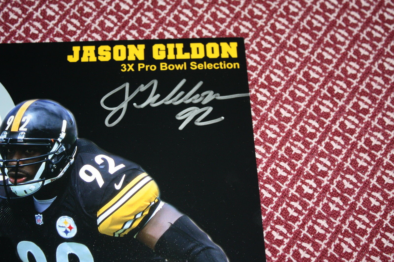 PITTSBURGH STEELERS JASON GILDON & GREG LLOYD SIGNED 11X14 COLLAGE | eBay