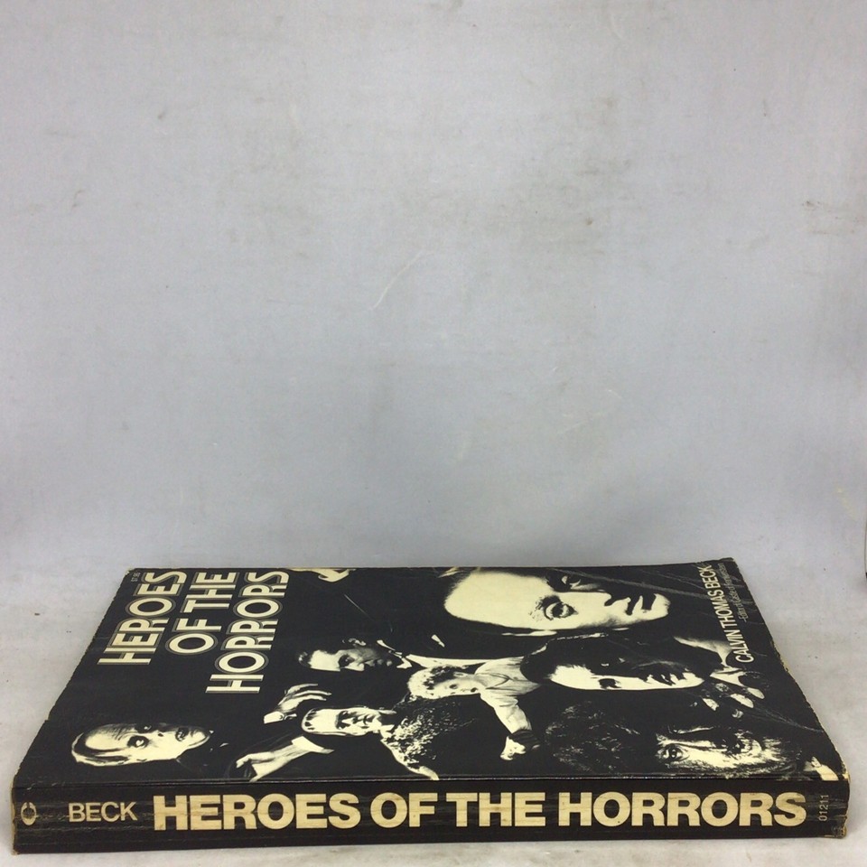 Vintage 1975 Heroes Of Horrors By Calvin Thomas Beck Signed By William ...