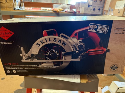Skilsaw 7-1/4 IN. Lightweight Worm Drive Skilsaw - SPT77WML-01 | eBay