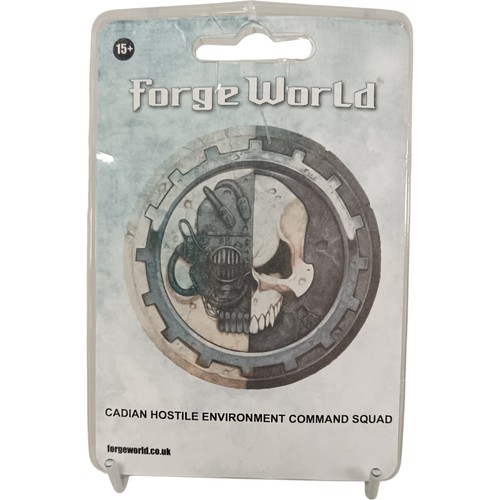 Forge World Cadian Hostile Environment Command Squad Warhammer Figures ...
