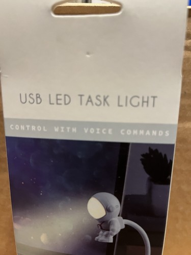 Astronaut NASA Space USB LED Task Light Control With Voice Command. | eBay