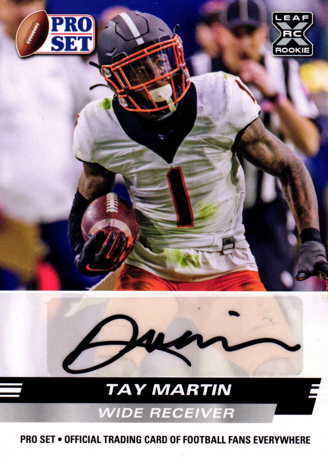 2022 Pro Set Rookie SP TAY MARTIN AUTO RC! Oklahoma State STAR | eBay