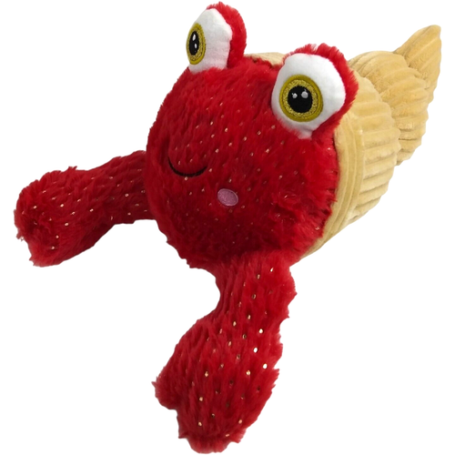 Hermit Crab Shell Stuffed Animal Plush 14" Red Stuffy Toy Unique Gift ...