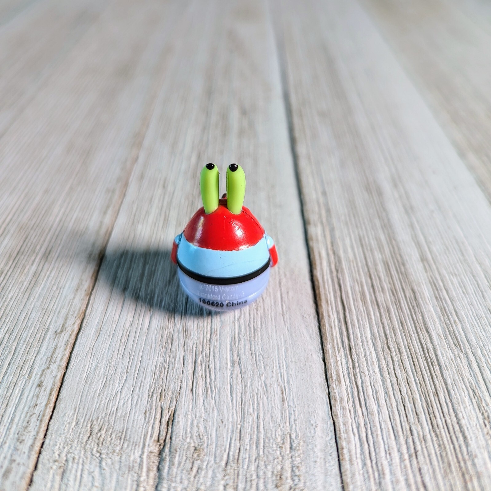 Spongebob Squarepants Mr Krabs Wobbler Mini Weighted Action Figure 1.5 ...