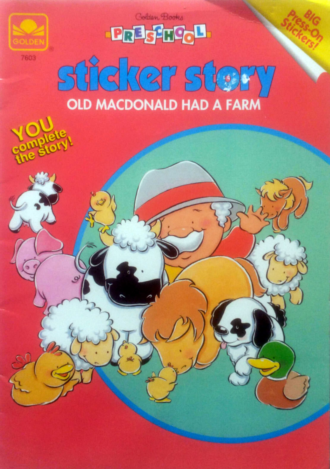 Old MacDonald Had A Farm (Sticker Story) by Helen Prole / Unused ...