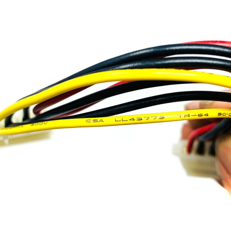 Wonderful E77981 18 AWG 300V CSA 4 Pin Male 2 4-Port Female Cable ...