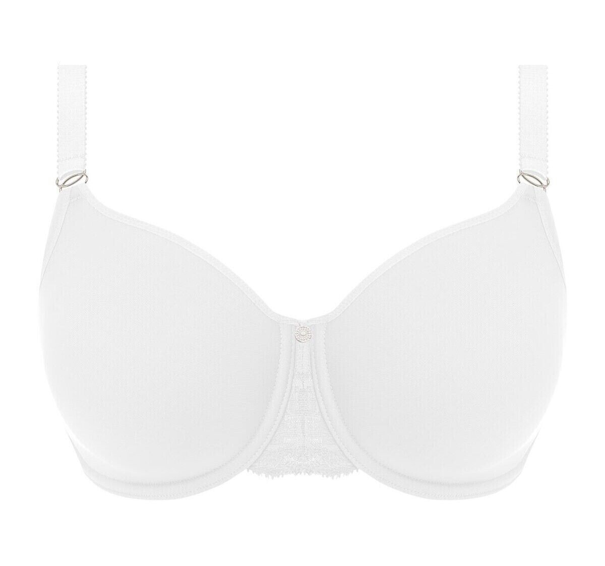 Fantasie Rebecca Essentials Bra White Size 34F Underwired Padded T ...