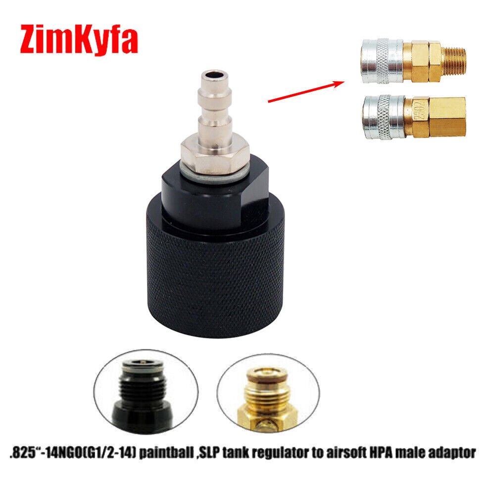 HPA Magazine Valve Tap Refill Adapter Hose Foster Quick Disconnect ...