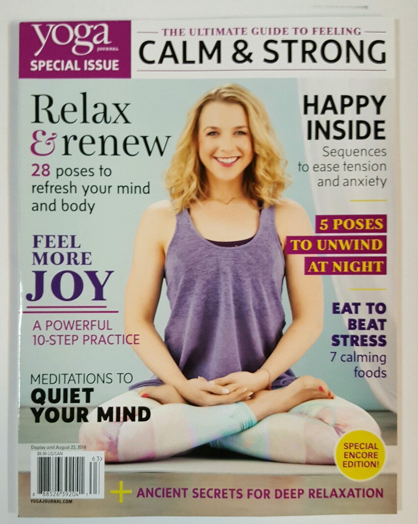 Yoga Journal Calm Strong Relax Renew Beat Stress Special 2016 FREE ...