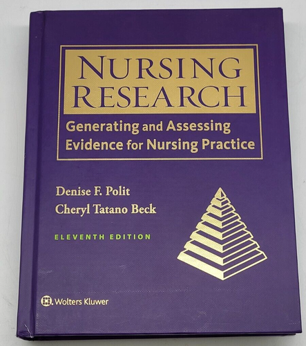 Nursing Research by Cheryl Beck and Denise Polit (2020, Hardcover, 11th ...