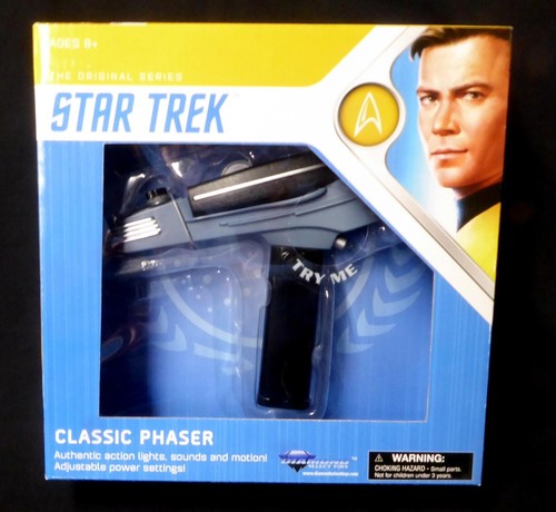 Star Trek Classic Phaser Lights Sound & Motion from TV Show New 2018 ...