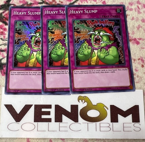 3x (M/NM) - Heavy Slump - MYFI-EN059 - Super Rare - 1st Edition YuGiOh ...