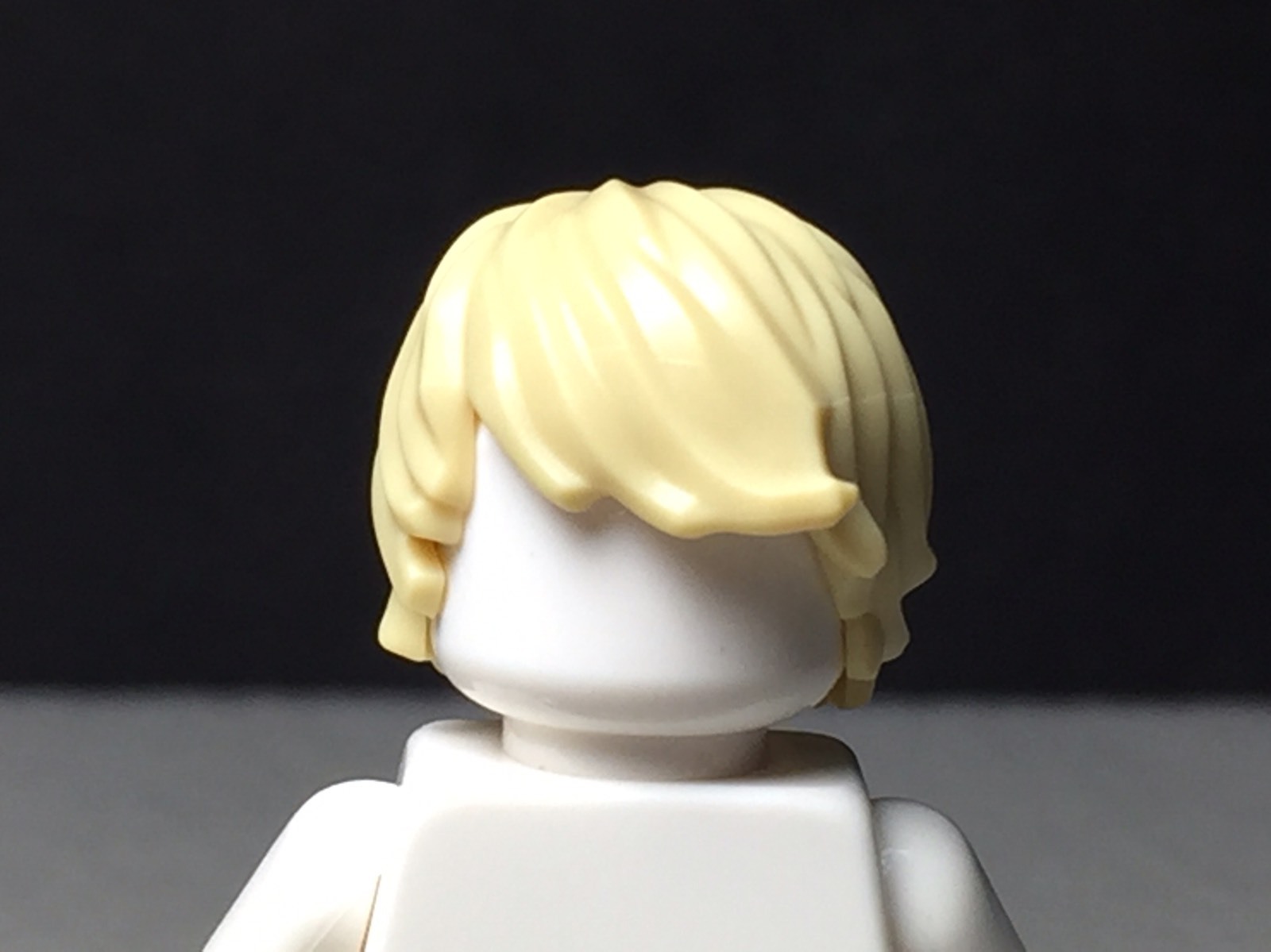 LEGO TAN MINIFIGURE HAIR Tousled with Side Part 87991 NEW | eBay