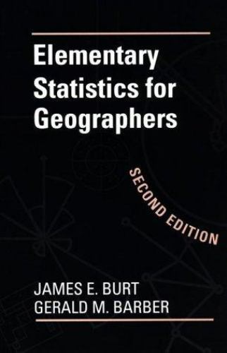 Elementary Statistics for Geographers, Second Edition by Gerald M ...
