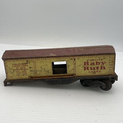 Lionel Curtis Baby Ruth Box Car No. 2679 | eBay