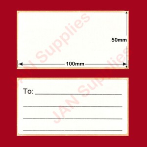 10,20,50 Parcel Address Labels Postage Ruled Lined Self Adhesive 100 x ...