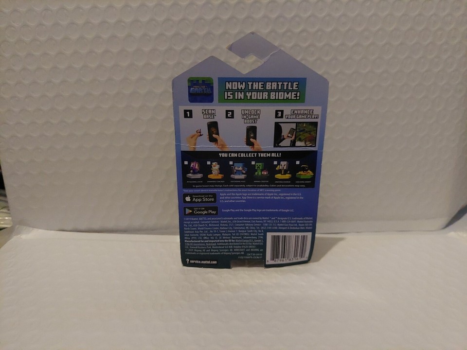 *NEW IN BOX* Minecraft Earth - Boost Mini - Crafting Steve - Collector ...