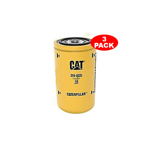 3 Pack Caterpillar 2998229 299-8229 FUEL FILTER High Efficiency ...