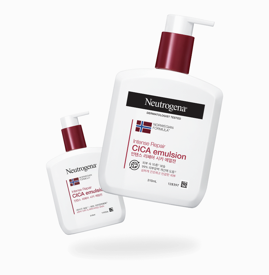 Neutrogena Intense Repair Cica Emulsion Body Lotion 310ml X 2EA | eBay