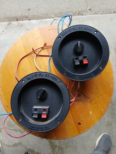 2 Infinity RS 4000 Speaker Crossovers - 1 Pair. Removed from working ...