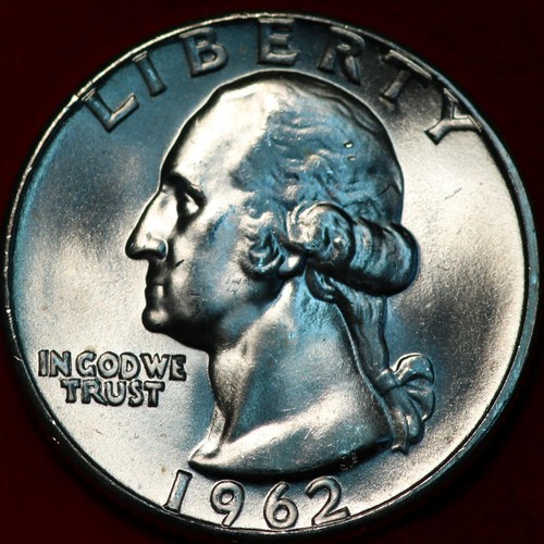 Uncirculated 1962 Philadelphia Mint Silver Washington Quarter | eBay