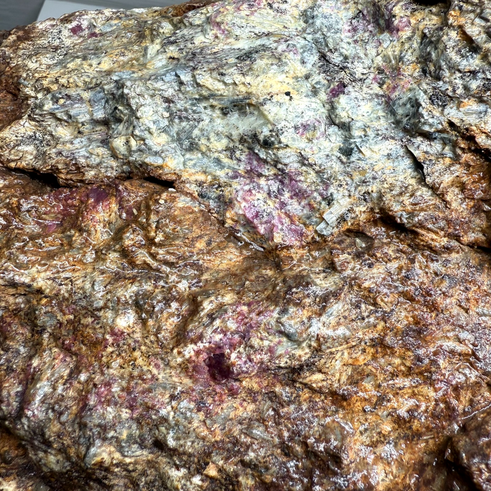 Rough Ruby in Fuchsite 60.2lbs – Natural Healing Stone | Heart Chakra ...