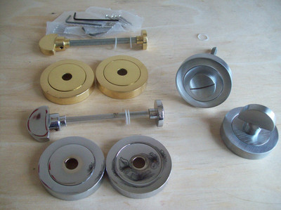 Bathroom Door Lock WC Thumbturn Turn & Coin Release in 3 Finishes | eBay UK